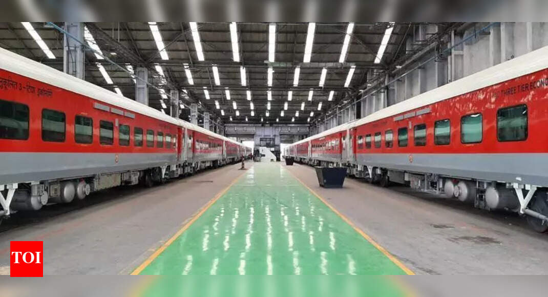 Over 25 trains to get modern LHB coaches | Patna News - The Times of India