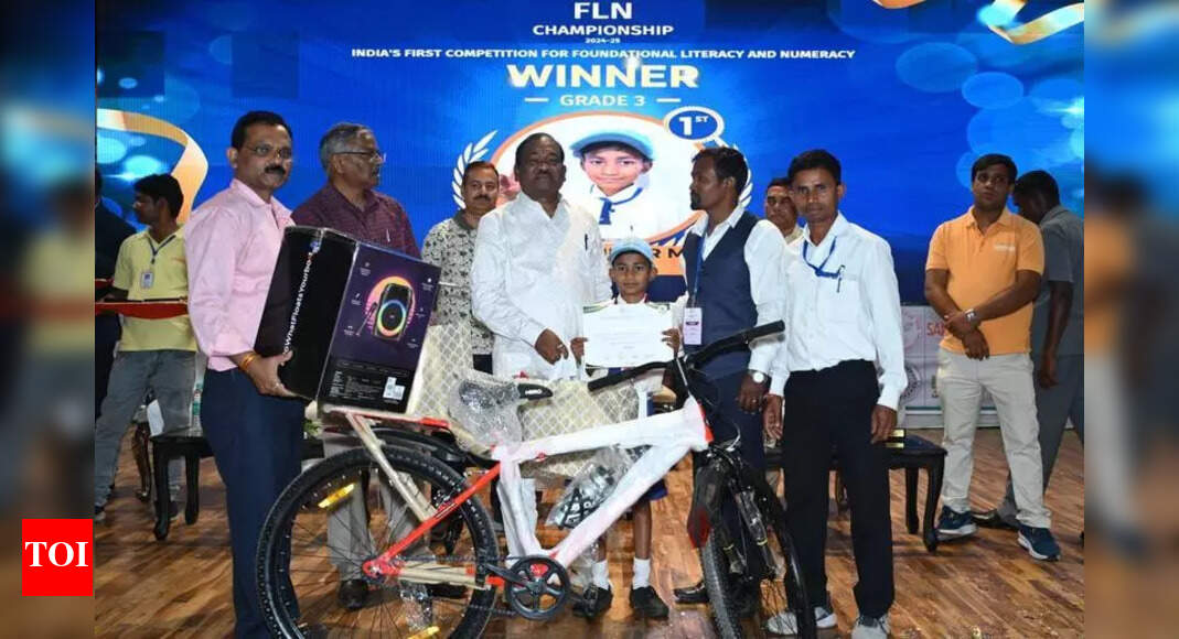 72 govt school kids fight it out in FLN C’ship | Ranchi News - The ...