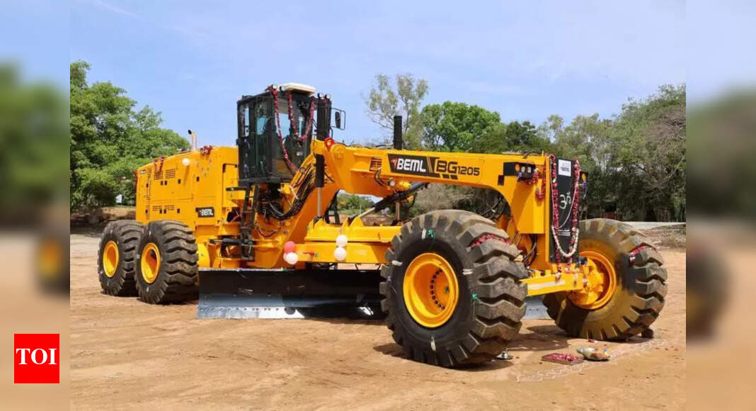BEML launches indigenous motor grader in Mysuru | Mysuru News - The ...