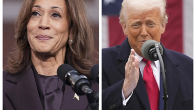 'I hope you're president for...': Kamala Harris' phone call with Donald ...