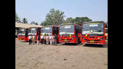 Chhatrapati Sambhajinagar gets 25 new MSRTC buses, to receive 65 more | Chhatrapati ...