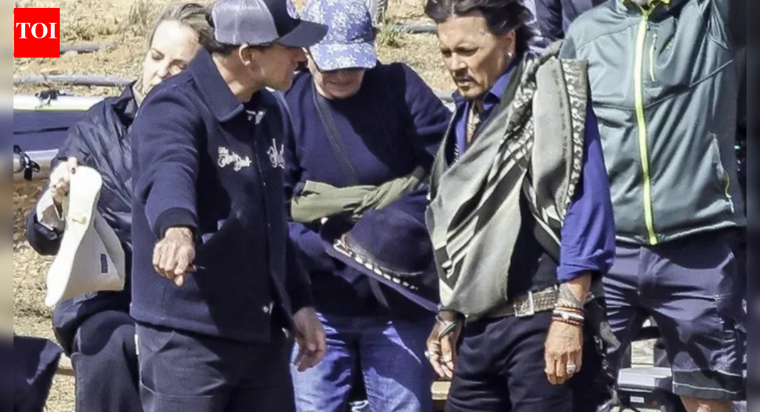 Johnny Depp channels a cowboy look in Dior ad shoot in Spain’s desert ...