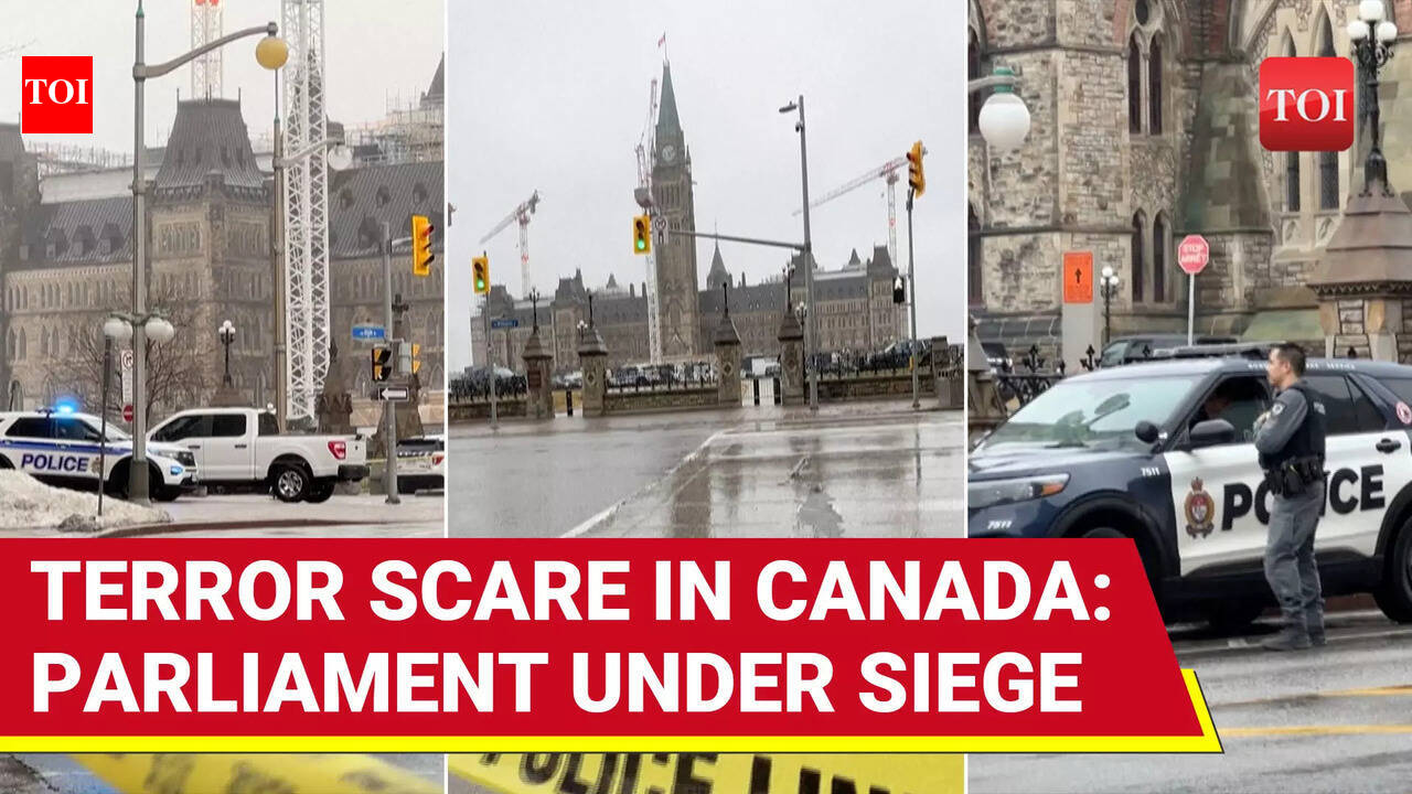 'Unauthorized' Man Triggers Lockdown At Canadian Parliament, Arrested ...