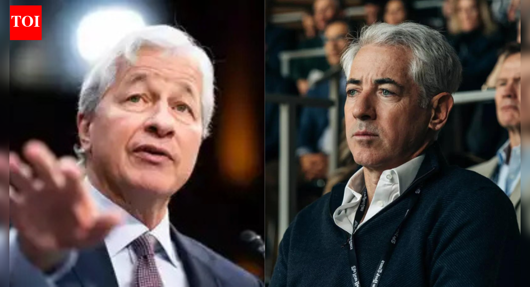 Billionaires JP Morgan Chase CEO Jamie Dimon, Bill Ackman turn on ...