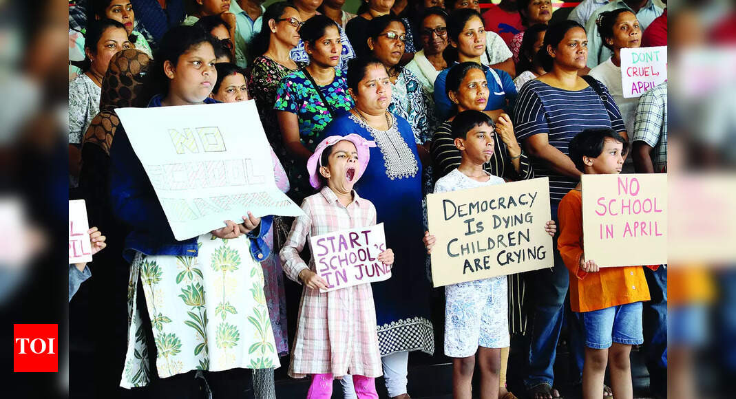 Parents protest school reopening amid concerns over child welfare | Goa ...