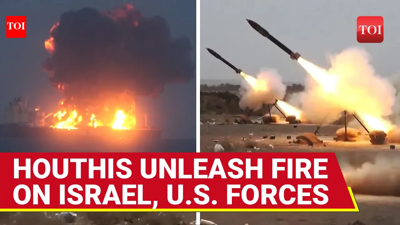 Houthis 'BOMBARD' Israeli Military Bases In Tel Aviv; Missiles 'Hit ...