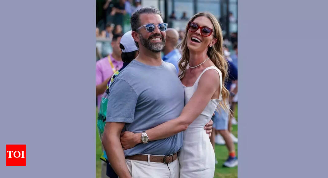 Donald Trump Jr. and girlfriend Bettina Anderson pack on PDA during ...