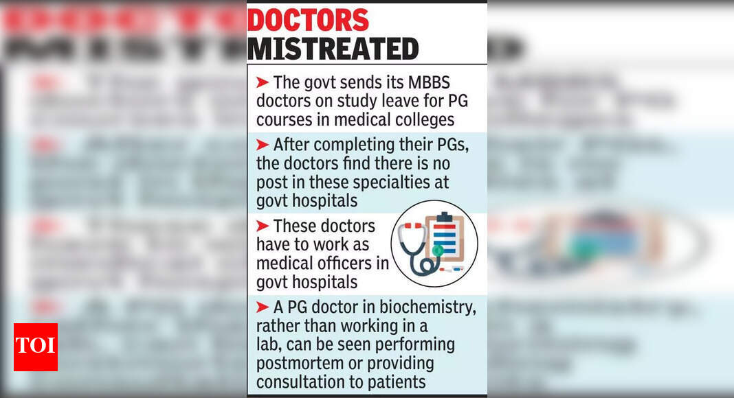 No posts in govt hosps for docs in 13 specialties | Jaipur News - The Times of India