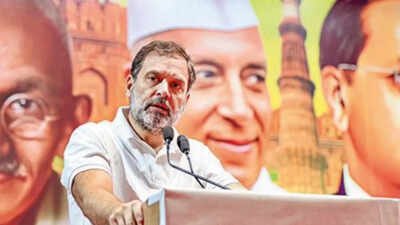 'Anti-Dalit mindset': Rahul Gandhi slams BJP after Gyandev Ahuja 'purifies' Rajasthan temple ...