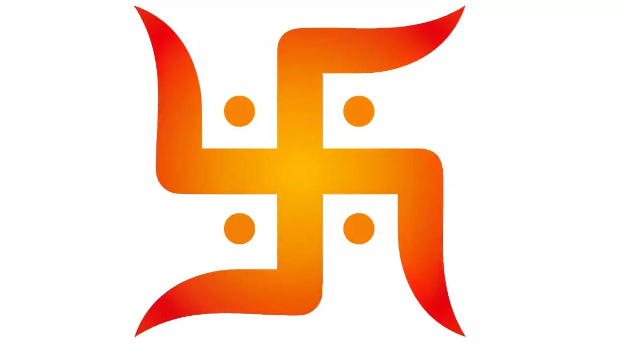 Swastik Name Logo
