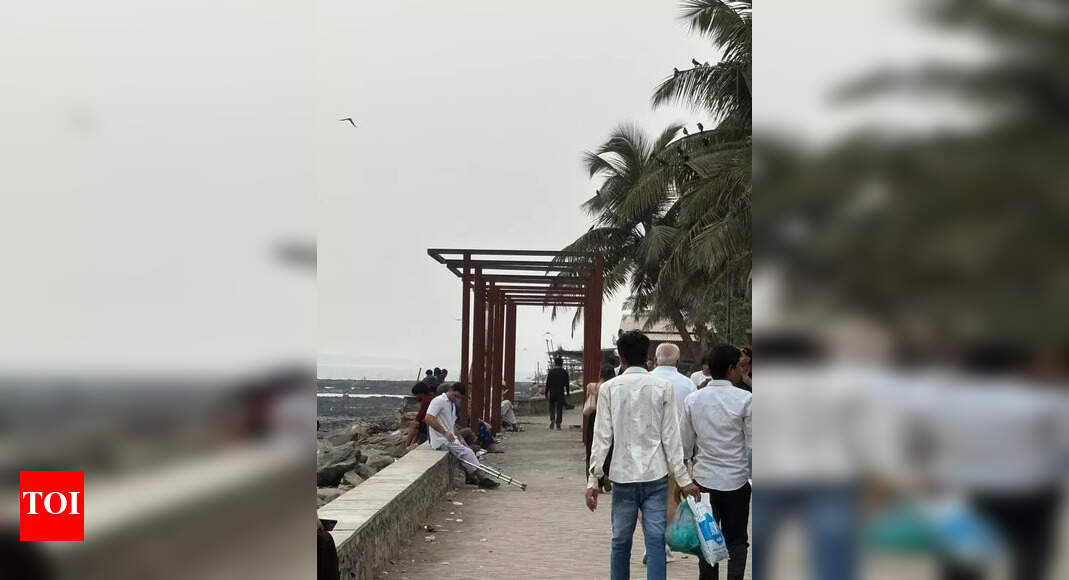 Food plaza eats into bandra promenade | Mumbai News - The Times of India