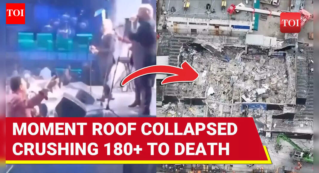 Chilling Video Shows The Moment Roof Collapsed In A Nightclub ...