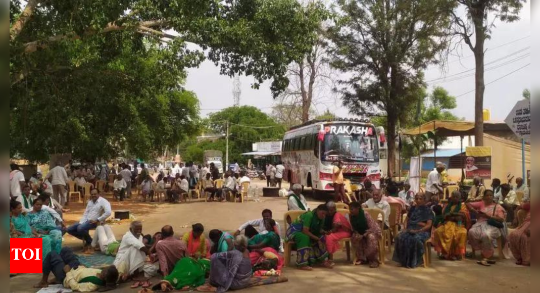 Tension at protest as farmer consumes pesticide-laced rice bath in ...
