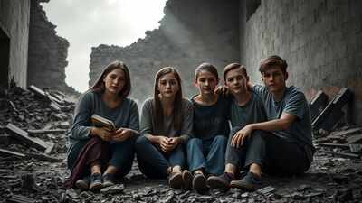 A decade of war haunts childhoods in east Ukraine | World News - The Times of India