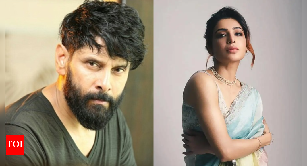 Samantha Ruth Prabhu was left blushing after Chiyaan Vikram said, "I've never seen her look so ...