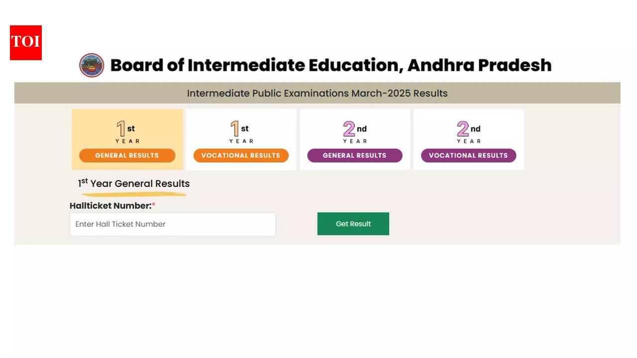 AP Inter Results 2025 Live Updates: 70% in 1st year, 83% in 2nd year ...