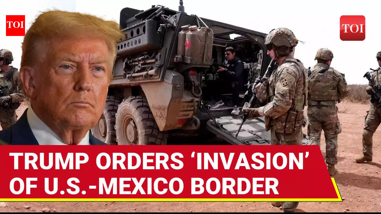 Trump Declares Military Invasion Of Southern Border With Mexico ...