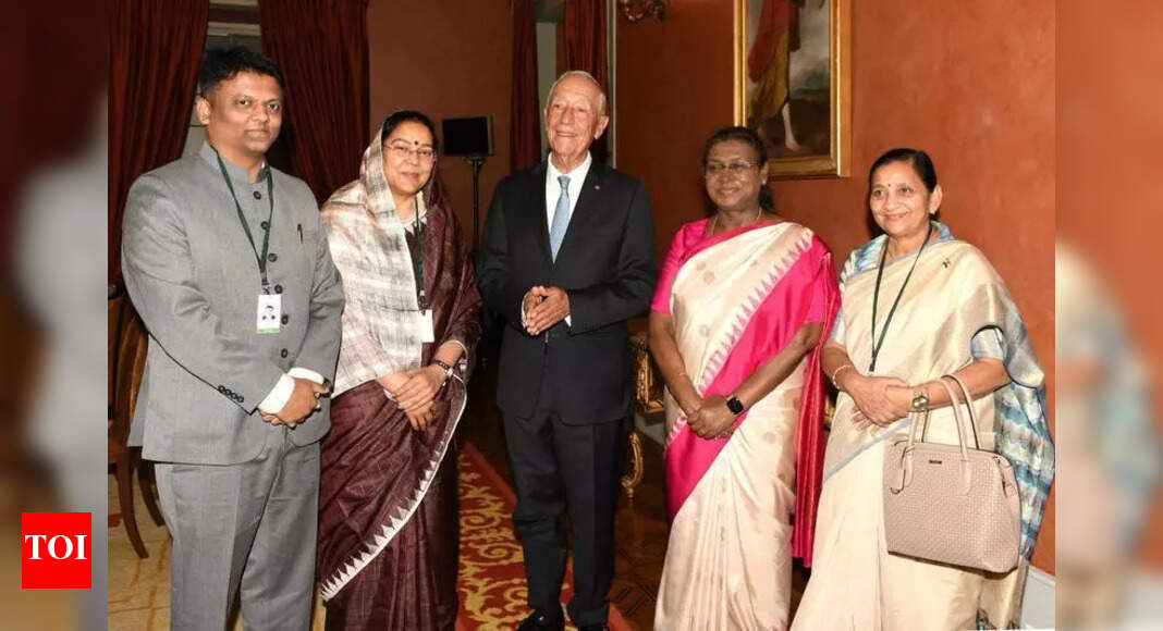 Valsad MP joins President on Europe tour | Surat News - The Times of India