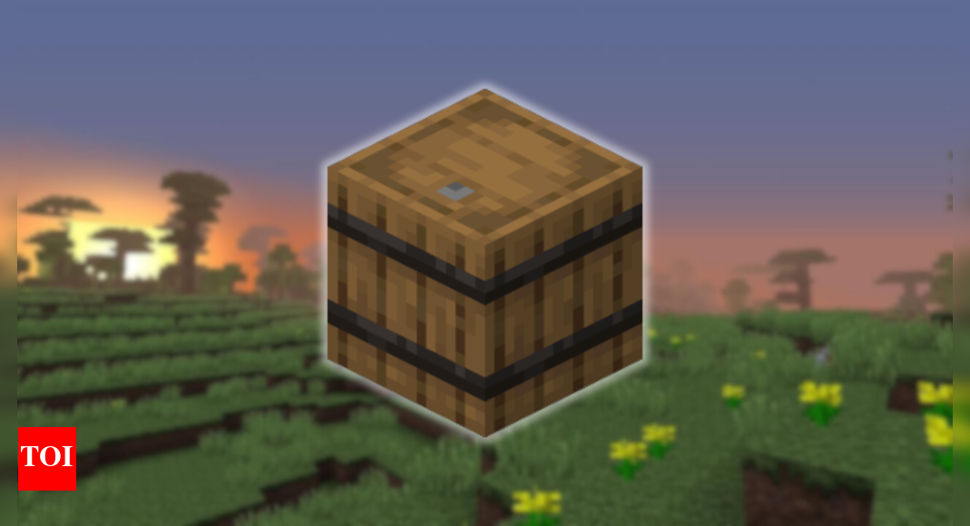 How to make a Barrel in Minecraft | Esports News - The Times of India