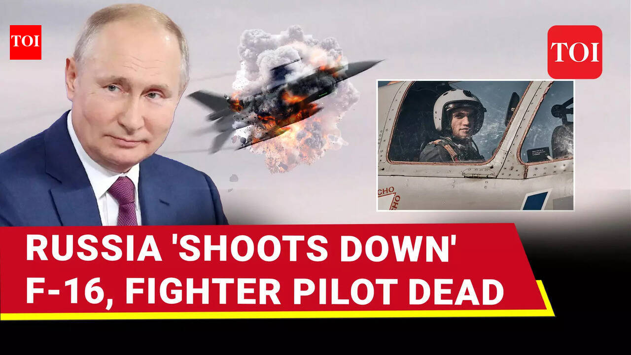 Russia Reportedly Shoots Down US-Supplied F-16 Fighter Jet Over Ukraine ...