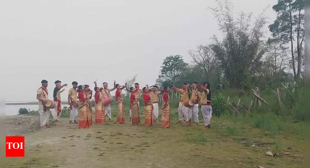 Dibrugarh’s riverside celebration keeps Bihu alive under banyan trees ...