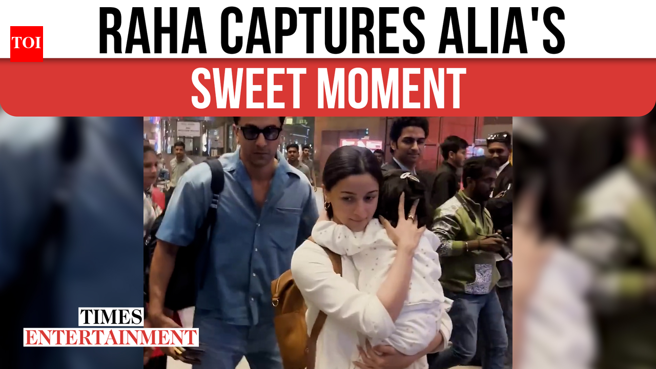 Raha Captures Alia's Sweet Moment