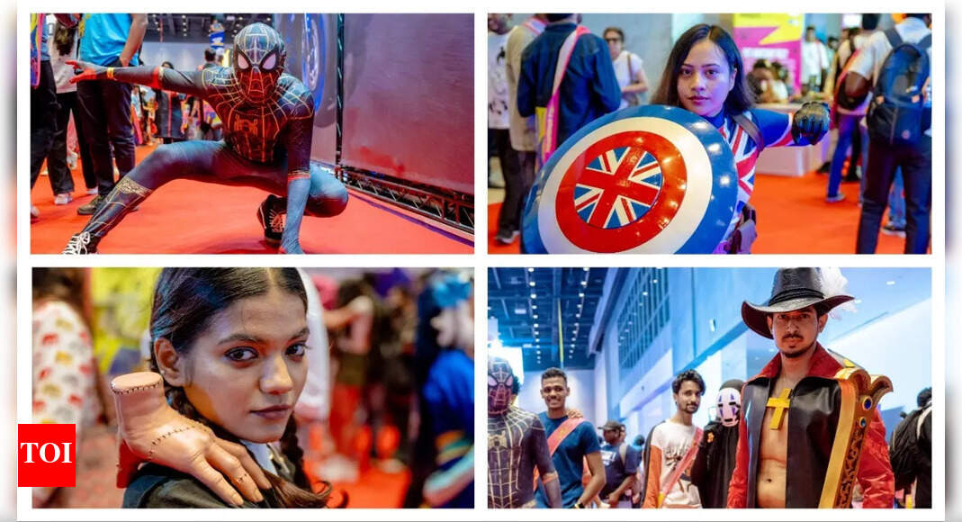 Multiverse of cosplayers in the city | Events Movie News - Times of India