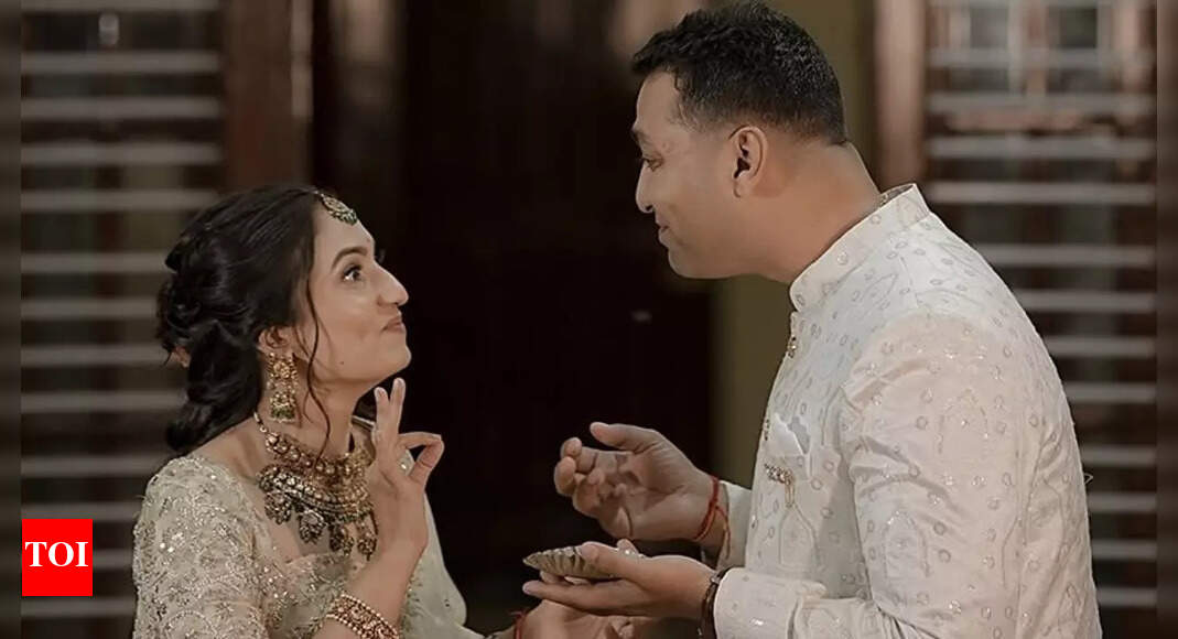 Seetha Rama actress Vaishnavi Gowda gets engaged to an Indian Air Force ...