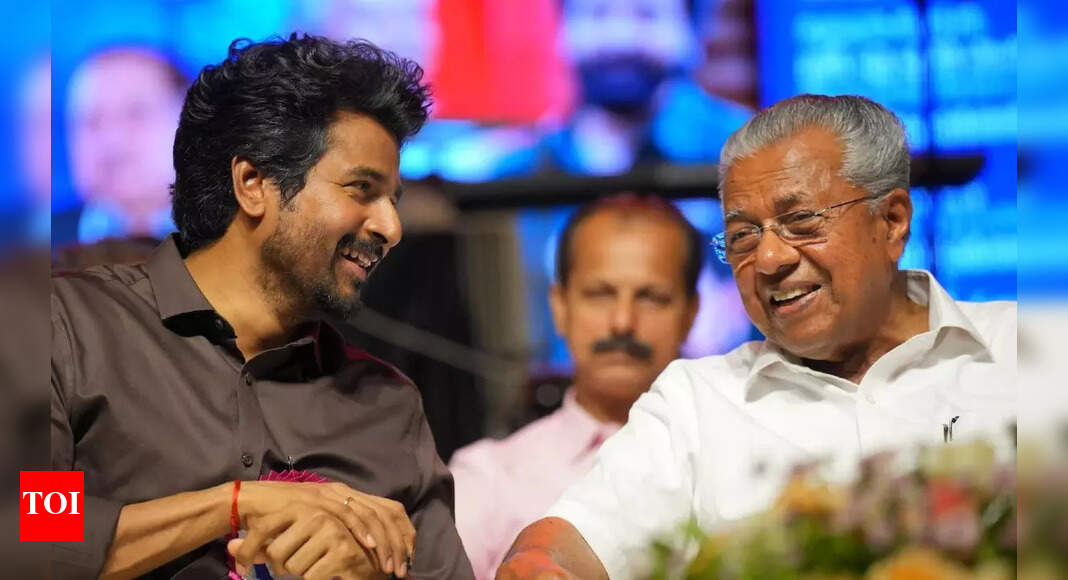 Sivakarthikeyan reflects on his joy in joining Kerala CM Pinarayi ...
