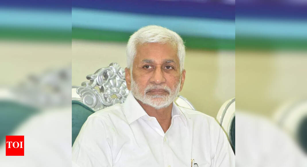 SIT summons ex-MP Vijayasai Reddy in AP liquor scam probe | Vijayawada News - The Times of India