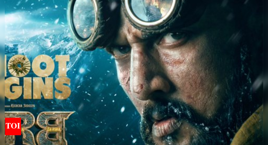 Kiccha Sudeep begins shooting for futuristic action film 'BRB: The ...