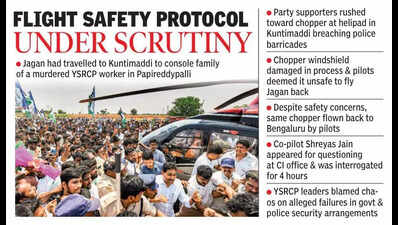 Police probe YSRCP president Jagan Mohan Reddy’s security breach during Ramagiri visit - The ...