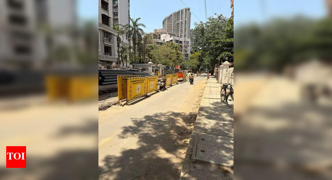 Senior citizen injured as metal barricades fall on her at Andheri road ...