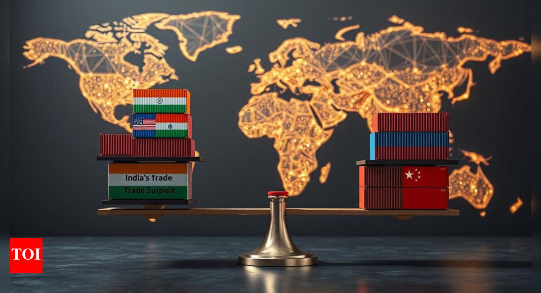 India's FY25 trade surplus with US grows, deficit with China widens ...