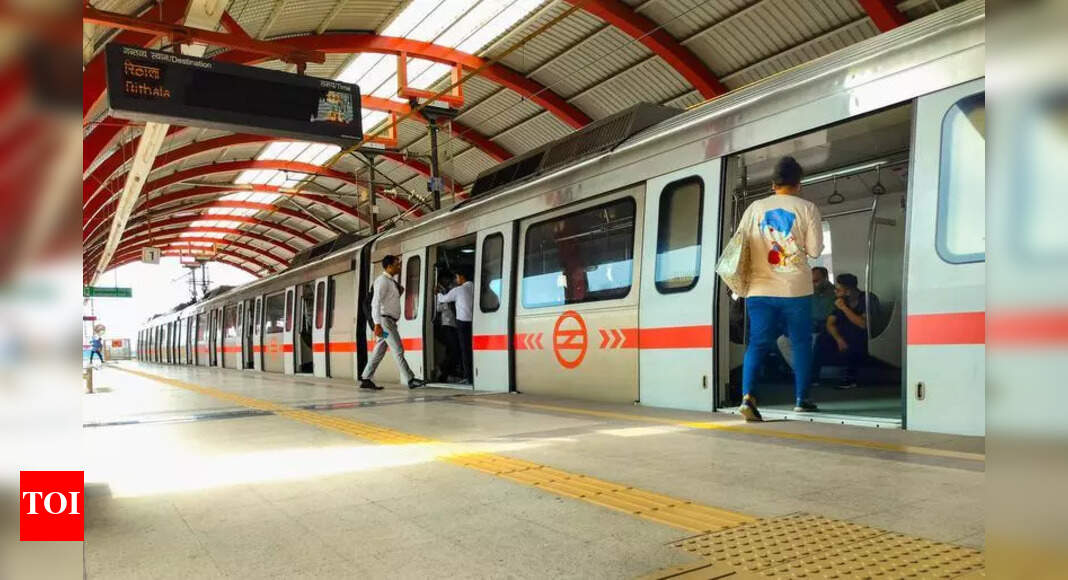 Metro Ph-IV: 70% of civil work done, says DMRC - The Times of India