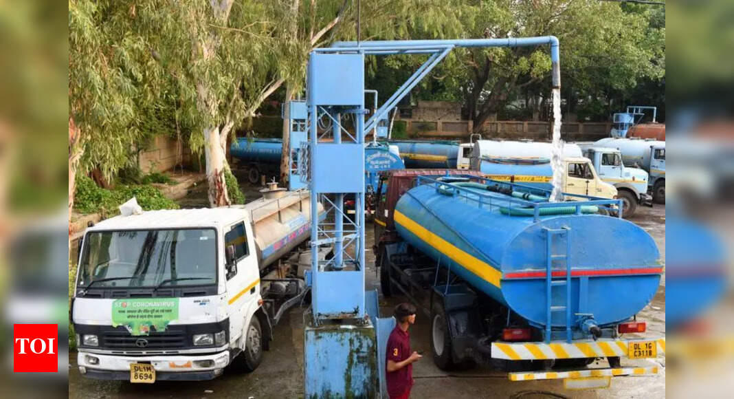 Delhi govt launches 1,000 GPS-enabled water tankers to improve supply ...