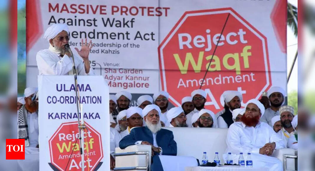 Bhatkal protest against Waqf Amendment Act draws massive support - The ...