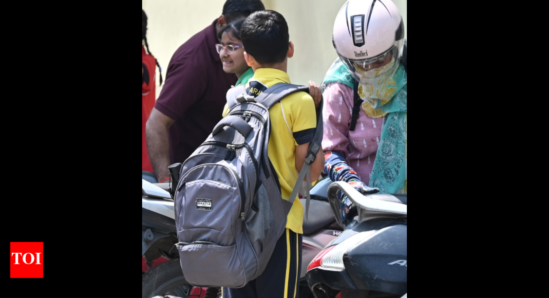 Back-breaking school bags: Heavy loads taking toll on kids’ spines and ...