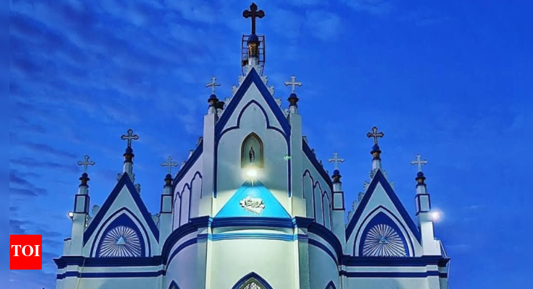 Royapuram St Peter's Church: A tiny piece of maritime history in blue ...