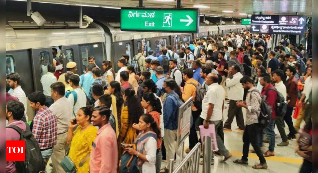 Bengaluru Metro ridership showing signs of recovery from fall after ...