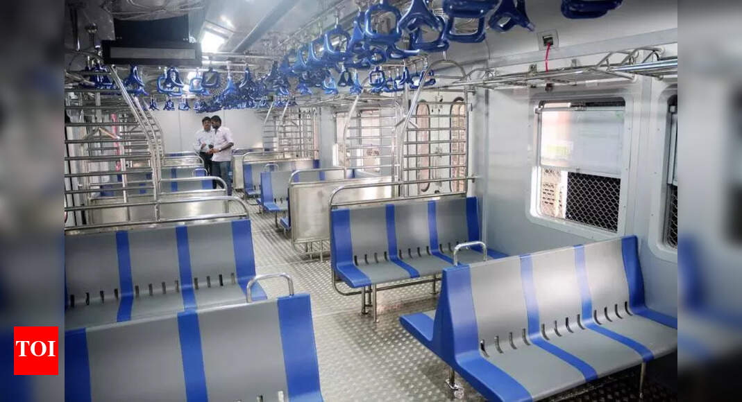 Railways invites feedback on new AC suburban train - The Times of India