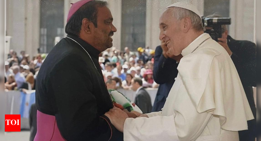 Cardinal Poola Anthony mourns Pope Francis' death, remembers him as ...
