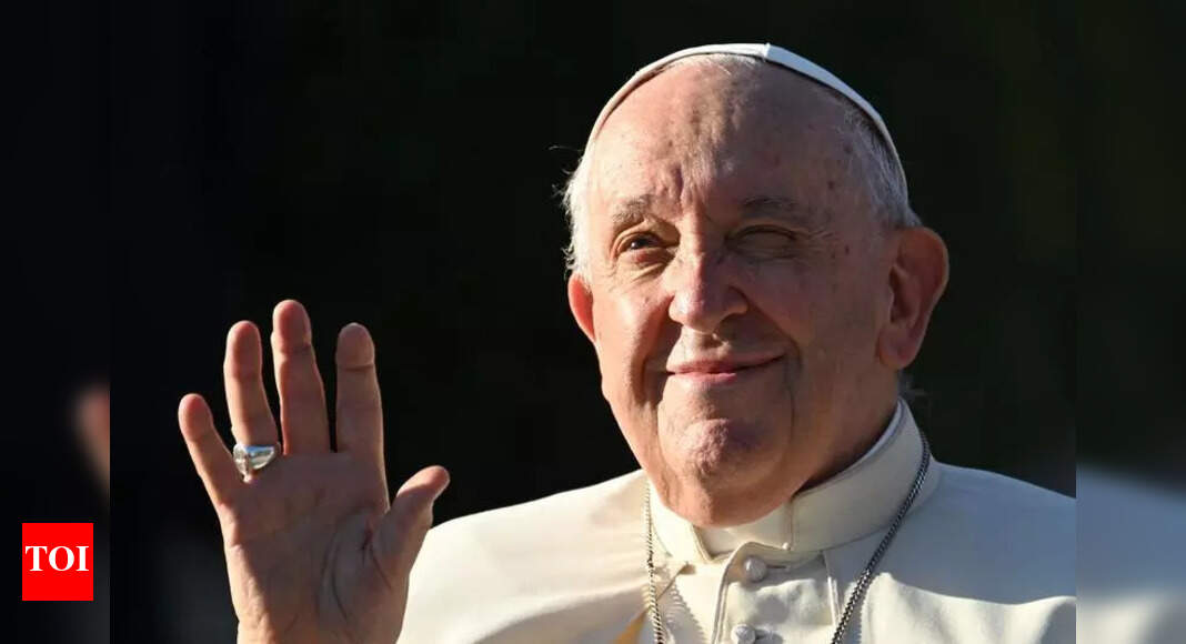 The first ‘Green Pope’ the world has seen | Kochi News - The Times of India