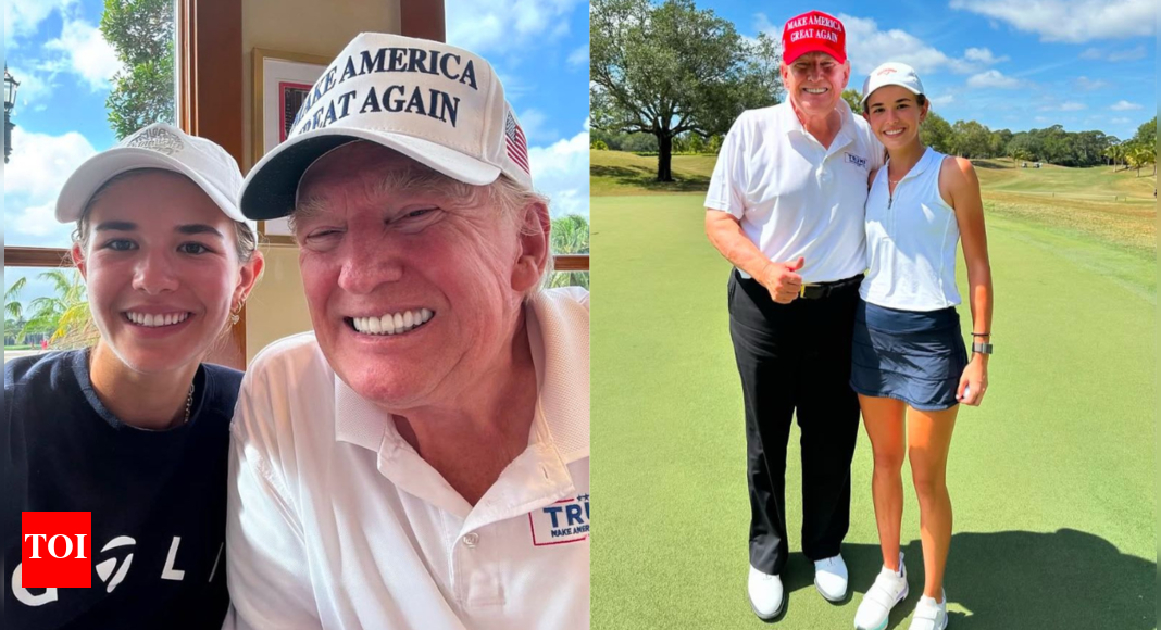 Trump vs. Kai: President doubts granddaughter can beat him at golf anytime soon | International ...