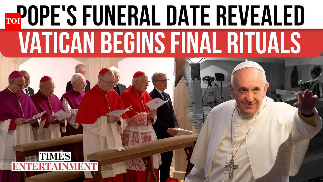 Pope's Funeral Date, Time Confirmed: Final Rites Begin In Vatican | WATCH