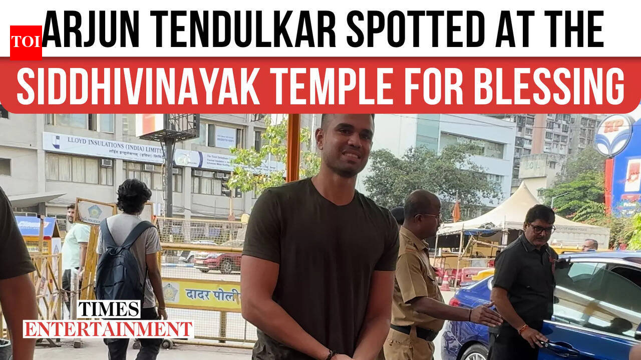 "Arjun Tendulkar Seeks Blessings at Siddhivinayak Temple Ahead of Big ...
