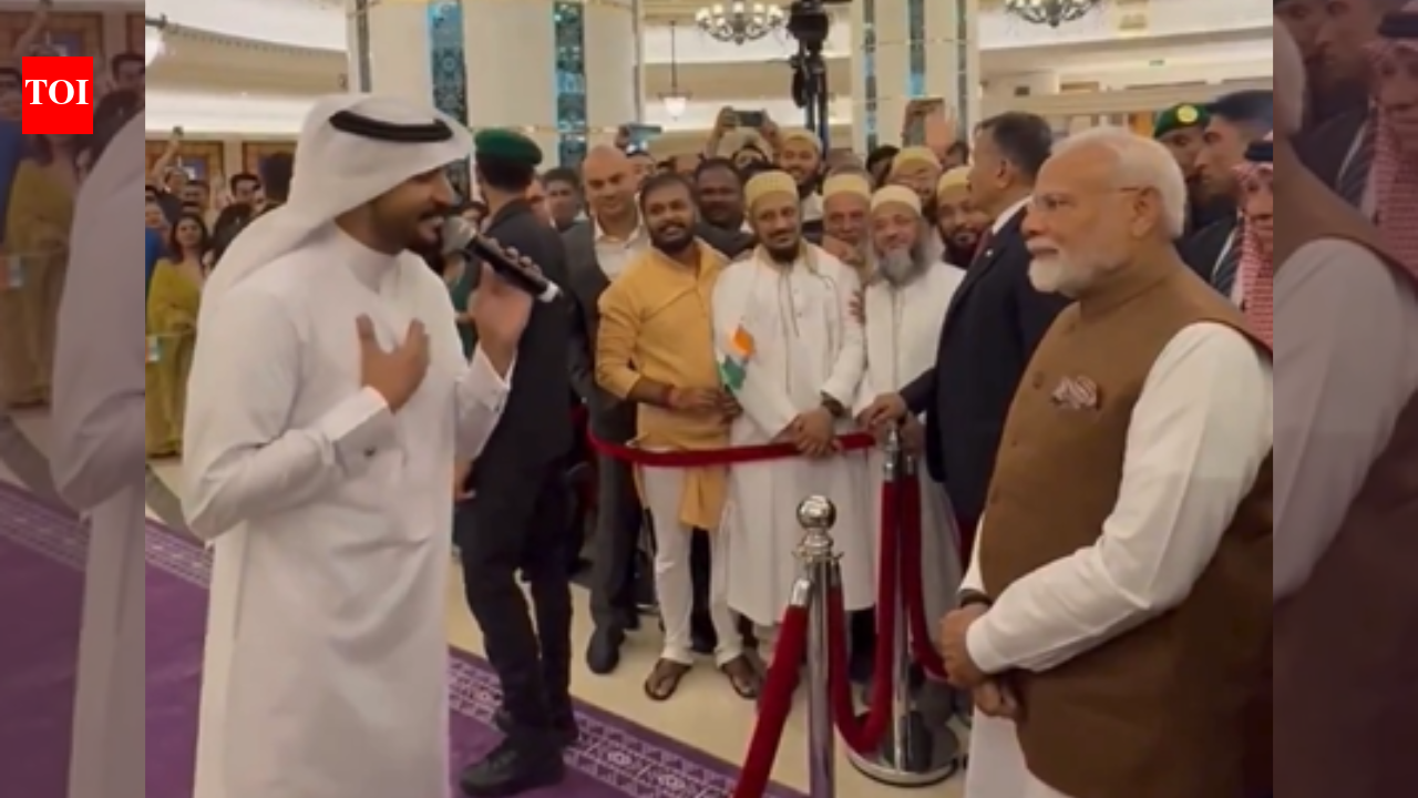 Watch: Saudi singer welcomes PM Modi to Jeddah with 'Ae Watan' song ...