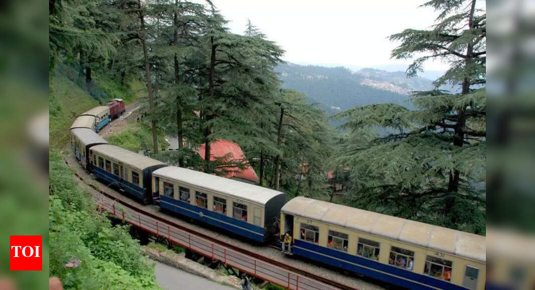Toy train fully booked till May 20 as heat fuels rush to Shimla - The ...