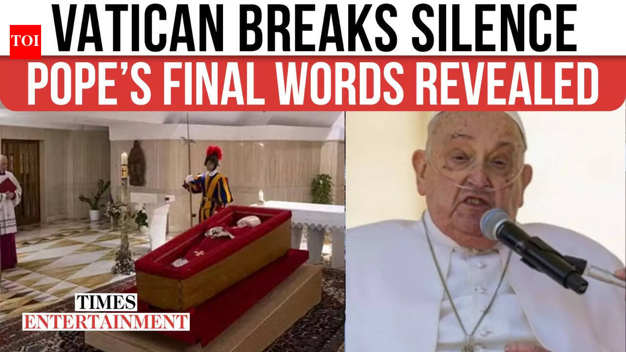 Pope Francis’ Final Words To His Nurse Leave The World In Tears