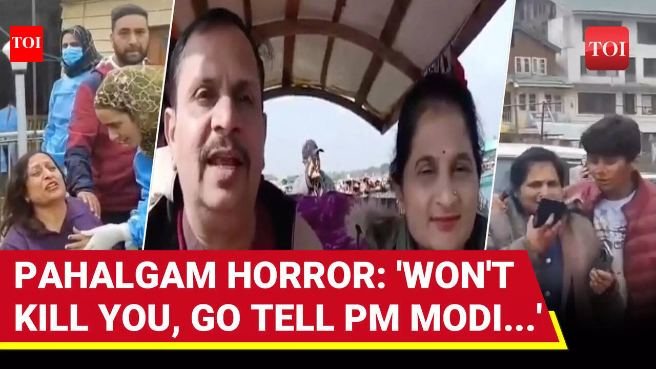 Pahalgam Attack: Brave Tourist Confronts Terrorist After He Kills Her ...